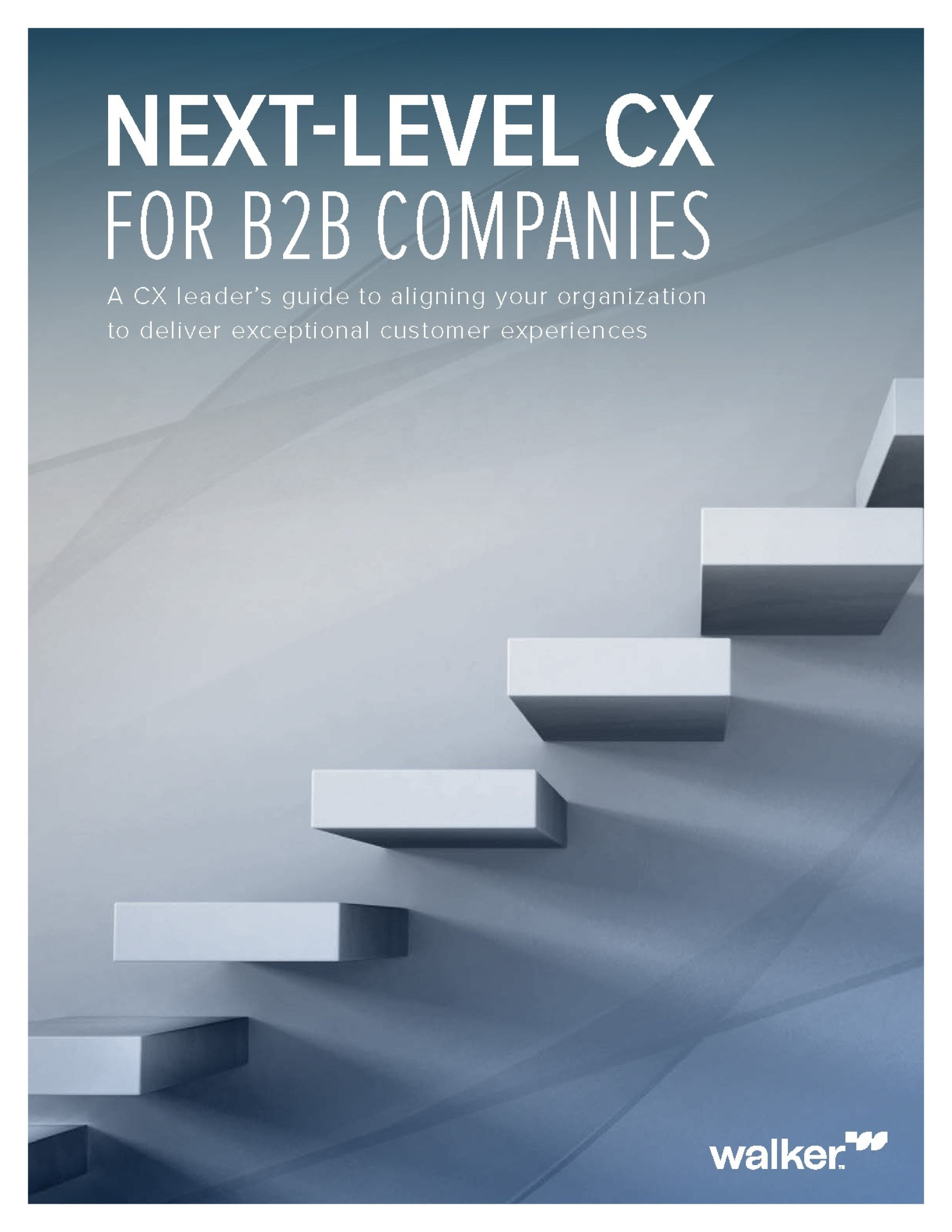 Next-level customer experience (CX) for B2B companies - Walker